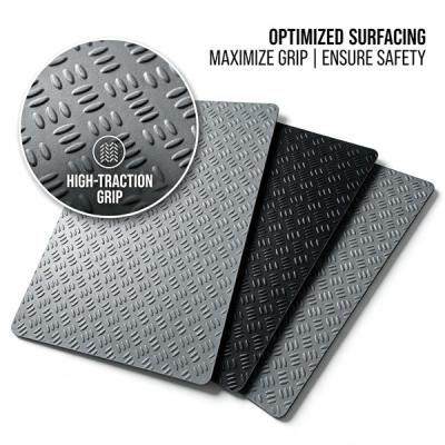 China Uv Resistant Frp Panels Non Slip Embossed Wear Resistant For Trailer Floors for sale