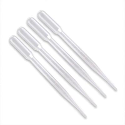 China Pipeta graduada plástica descartável 0.5ml 1ml 2ml 3ml 4ml 5ml de transferência de Pasteur for sale