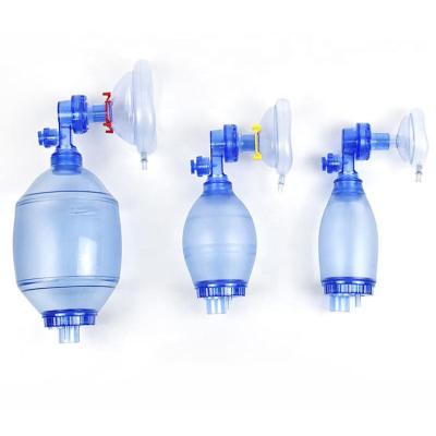 China Medical Adult Infant Cpr Demand Valve Ambu Bag Silicone Manual Resuscitator Kit for sale