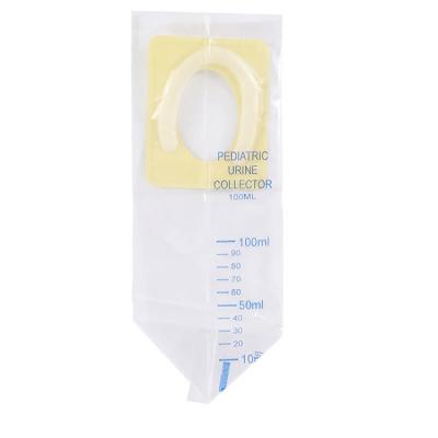 China Sterile Paediatric Infant Urine Collector Bag 100ml 200ml for sale