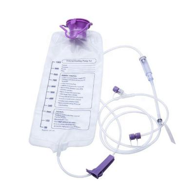 China Medical Sterile Single Use Enteral Feeding Bag Set With All Sizes for sale