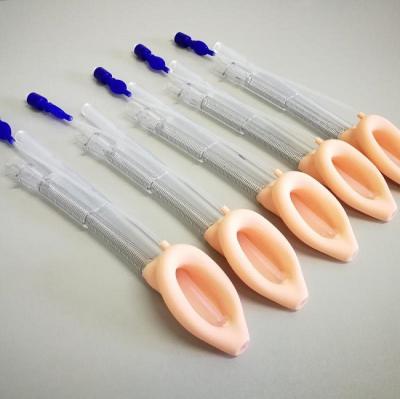 Cina maschera laringea del doppio lume di rinforzo silicone 10ml con il lume gastrico in vendita