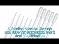 Pipetta capillare medica di Laboratoire micro Pasteur che dosa i liquidi 3 - 5ml