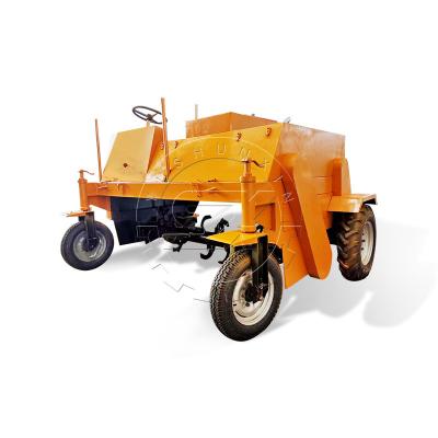 China automatic composting making machine/ moving type compost turner on sale for sale