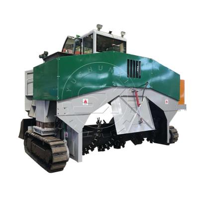 Cina grande agricoltura mobile che coltiva il tipo fertilizzante organico del cingolo della macchina di compostaggio che fa macchina in pianta in vendita