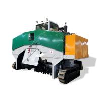China 3m turning width pig manure fermentation equipment crawler type compost turning machine supplier for sale