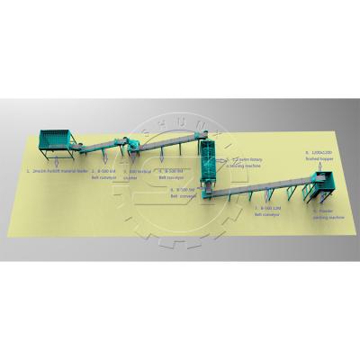 중국 닭 비료 쇠똥은 판매 중 유기질 비료 공장과 NPK 비료 조립 생산 공장에 비료를 줍니다 판매용