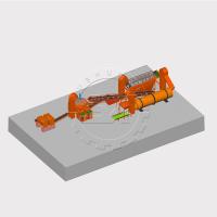 China Ammonium Chloride Sulfate Dry Granulation Machine , Double Roll Compactor for sale