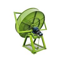 China Small mini lab fertilizer pan granule machine, disc pan granulator for sale