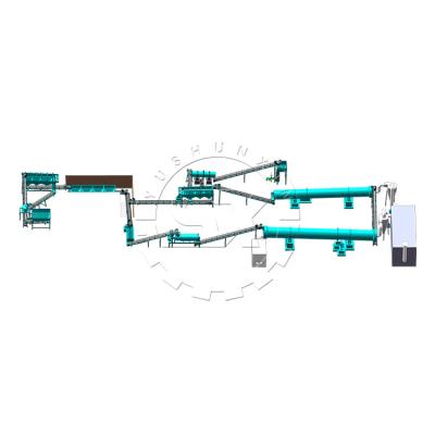 China Compound fertilizer ammonium phosphate granular fertilizer production line for sale à venda