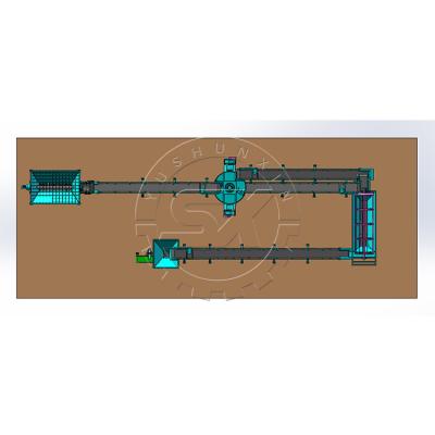 中国 Fertilizer production line with rotary drum granulator/fertilizer rotary drum granulator 販売のため