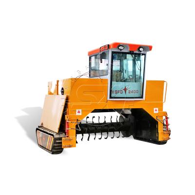 China agricultural waste compost shredder/organic waste compost shredder machine ce/gost-r certificates available for sale