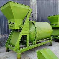 China BB fertilizer Rotary drum mixer for mixing batch by batch for sale