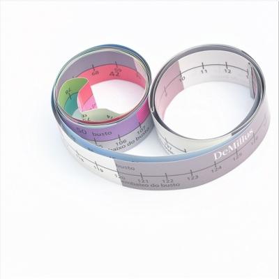 Cina Impermeabile eliminabile di misurazione di carta sintetico del nastro di CMYK per l'installatore Measurement del reggiseno in vendita