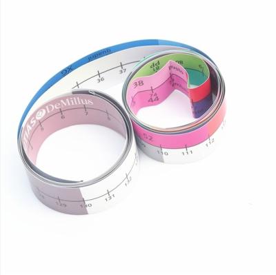Cina Impermeabile eliminabile di misurazione di carta sintetico del nastro di CMYK per l'installatore Measurement del reggiseno in vendita