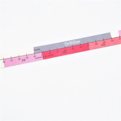 Cina Impermeabile eliminabile di misurazione di carta sintetico del nastro di CMYK per l'installatore Measurement del reggiseno in vendita
