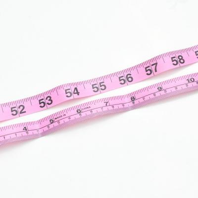 China Leuk Roze Kledingsmeetlint, 60 Duim die Heersersband met Metrische Duim kleden Te koop