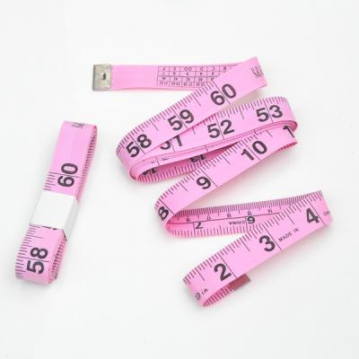 China Leuk Roze Kledingsmeetlint, 60 Duim die Heersersband met Metrische Duim kleden Te koop