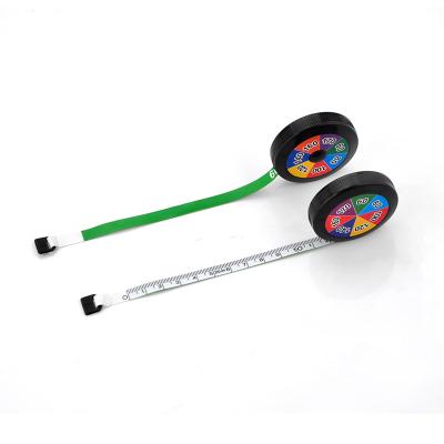 China 79inches 200cm Gepersonaliseerd Meetlint Volledig Kleur Gedrukt Mini Flexible Te koop
