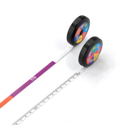 China 79inches 200cm Gepersonaliseerd Meetlint Volledig Kleur Gedrukt Mini Flexible Te koop