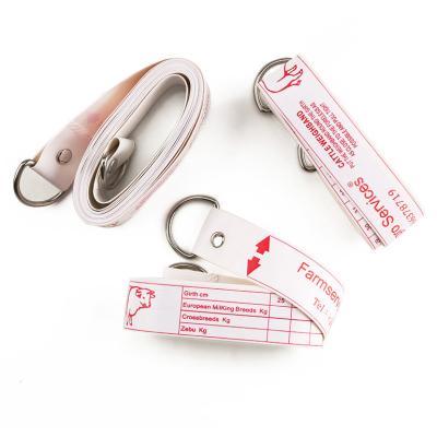 China Wintape Soft Animal Weight Measuring Tape For Cow Livestock Body Weight Height for sale