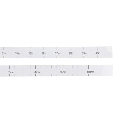 China Disposable Paper Measuring Tape 60 Inches 1.5 Meter For Yoga Ball Measuring for sale