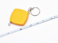 China Custom Mini Baseball Diameter Tape Measure 3m Keychain Metal Ruler OEM ODM for sale