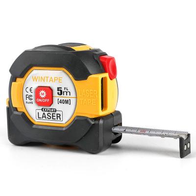 Chine Wintape 2 In 1 40m Laser Tape Measure And 5m Steel Tape Infrared Laser Tape Measure With LCD Digital Display Screen à vendre