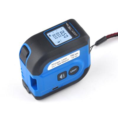 China High Precision Laser Measure Tape 196ft Rechargeable Laser Measurement Tool Electronic Steel Tape Measure for sale