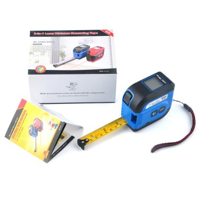 China High Precision Laser Measure Tape 196ft Rechargeable Laser Measurement Tool Electronic Steel Tape Measure for sale