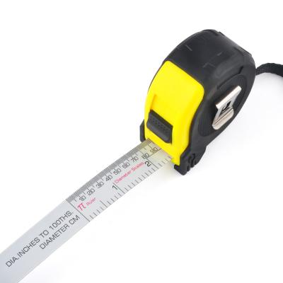 Cina Wintape Extra Long 8m 26ft Diametro Scale Pi Regolare Nylon Rivestito Acciaio Inch Marche Diametro Nastro di misura in vendita