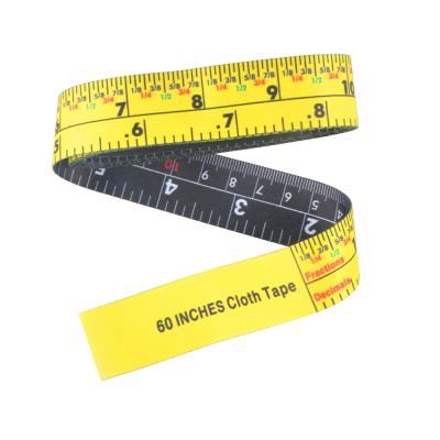 Cina Wintape 60 pollici a colori personalizzati misura del nastro compatto facile da usare strumento di misura del tessuto morbido per la misurazione in vendita