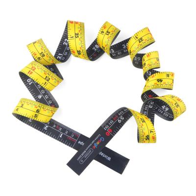 Cina Wintape 60 pollici a colori personalizzati misura del nastro compatto facile da usare strumento di misura del tessuto morbido per la misurazione in vendita