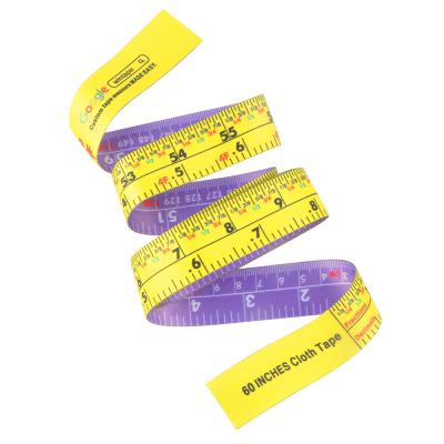 Cina Wintape misura del nastro di abbigliamento su misura per personal trainer per tracciare il progresso della forma fisica numeri facili da leggere in vendita