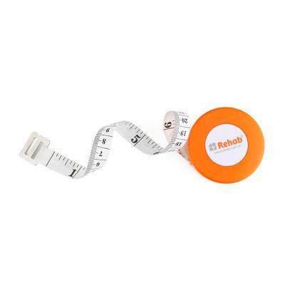 Cina 60 Inch 1.5 Meter Measuring Tape Retractable Body Measuring Tape Round Mini Measuring Tape Customized LOGO in vendita
