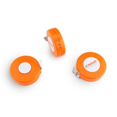 Cina 60 Inch 1.5 Meter Measuring Tape Retractable Body Measuring Tape Round Mini Measuring Tape Customized LOGO in vendita
