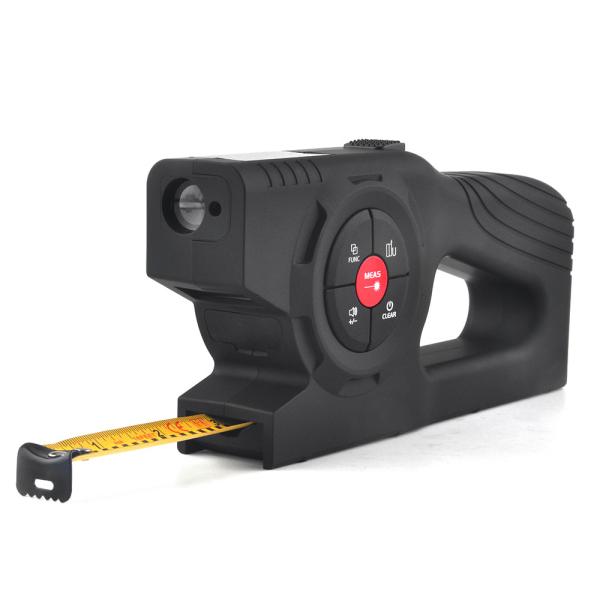Wintape 3 en 1 multifonctionnel mesureur de bande laser portable portable et facile à manipuler mesureur de bande LCD numérique