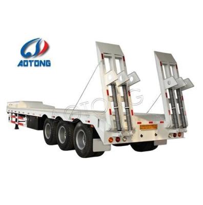 Cina Lowbed/Lowboy Semi Truck Trailer Trasporto di oggetti pesanti reso facile dalla produzione in vendita