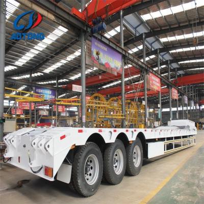 Cina Lowbed/Lowboy Semi Truck Trailer Trasporto di oggetti pesanti reso facile dalla produzione in vendita