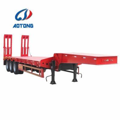 중국 킹 핀 2" 50mm 또는 3.5 "90mm 80t 로브보이 트레일러 중장비 기계 운송 판매용