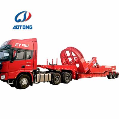 중국 특수 운송용 철강 풍력 블레이드 반 트레일러 판매용