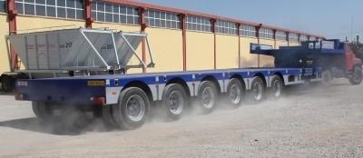 Cina Semi-remolchi per il trasporto di macchinari pesanti in vendita