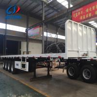 China 40ft Flatbed/Skeleton Container Semi Trailer Customizable for Customer Requirements for sale