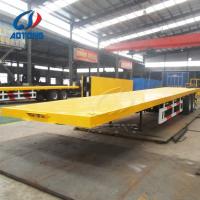 China 40ft Flatbed/Skeleton Container Semi Trailer Customizable for Customer Requirements for sale