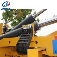 China 3 Axle Self Loading Truck Semi-Trailer Transporting 40ft Container with Side Loader for sale