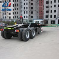 China 40ft Container Interlink Trailer with Twist Locks and 20-100 Tons Loading Capacity for sale