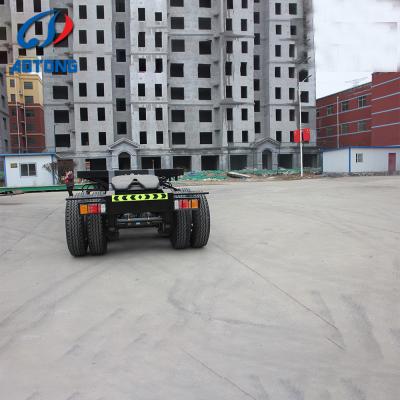 중국 40ft 컨테이너 인터링크 트레일러와 트위스트 잠금 및 20-100 톤의 부하 용량 판매용