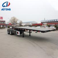 China 40ft Container Interlink Trailer with Twist Locks and 20-100 Tons Loading Capacity for sale