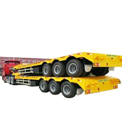 중국 226 롯데 공고 로블리 또는 수압 램프 또는 자동차 리프트와 함께 낮은 침대 반 트레일러 판매용