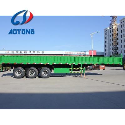 Cina Fabbricazione di veicoli speciali 30-60 tonnellate 45 piedi semirimorchio con asse opzionale York in vendita